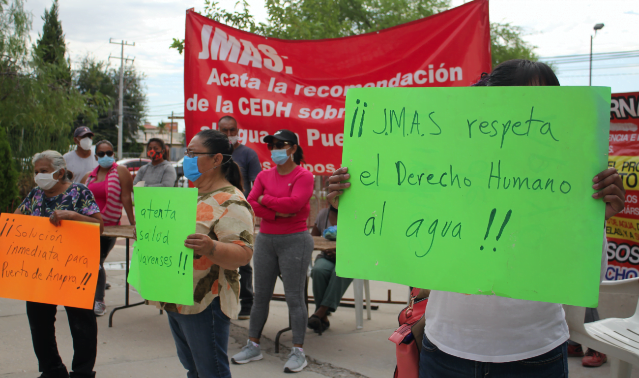 Vecinos De Anapra Se Manifiestan Por Falta De Agua Potable Yociudadano