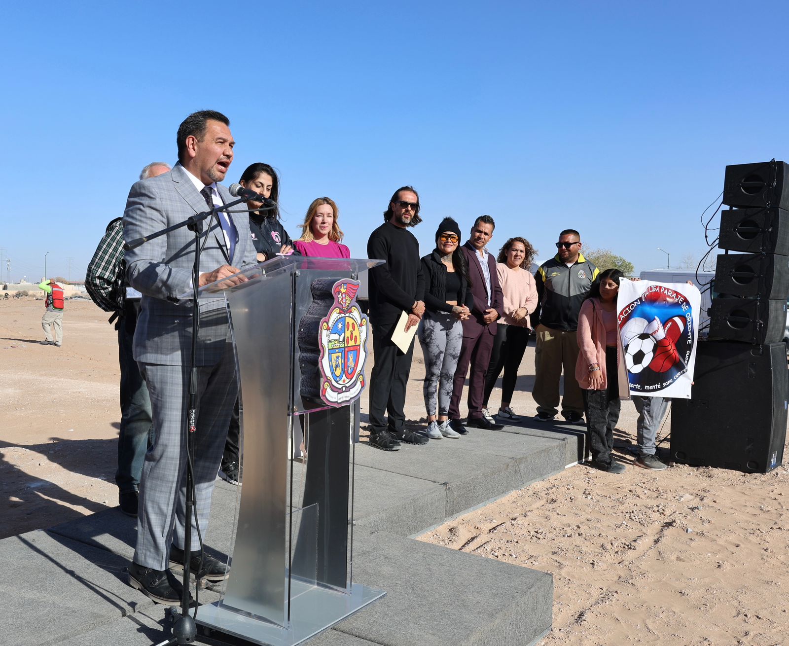 Inicia construcción del Estadio 8 de Diciembre, junto al CBTis 270 ...